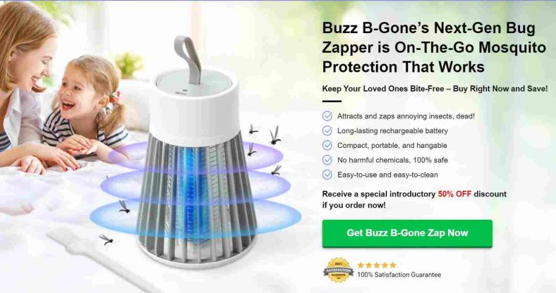 Buzz B Gone Bug Zapper Review | Best Mosquito Trap 2022