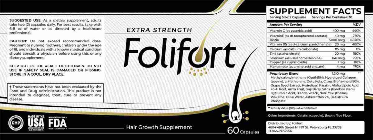 FoliFort Reviews: Legit or Scam? Benefits, Side Effects, Cost