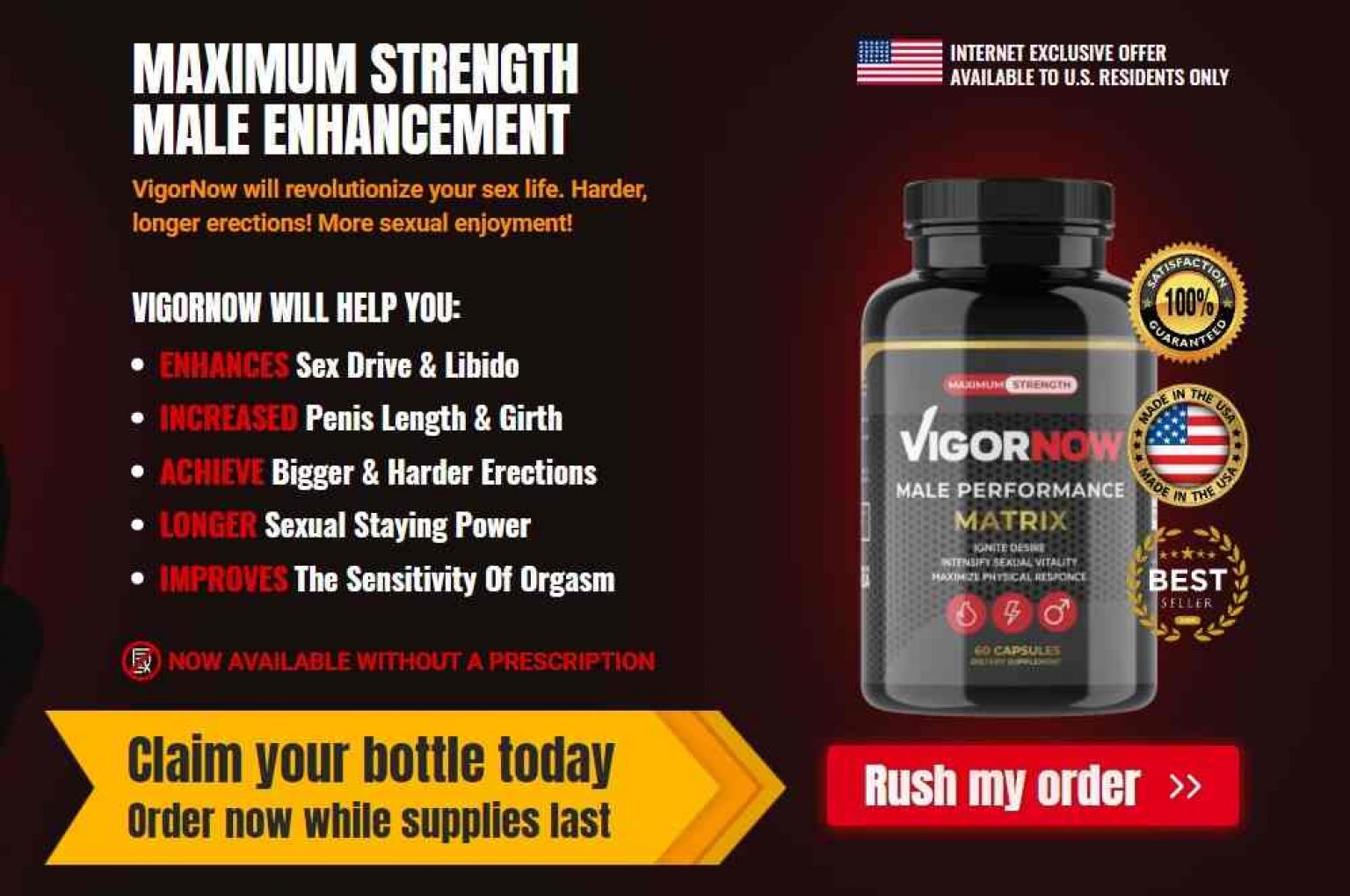 VigorNow Reviews | Vigor Now Male Enhancement | VigorNow Pills